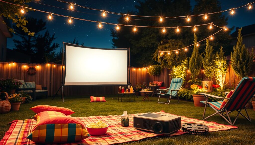 Backyard Movie Night Setup Checklist